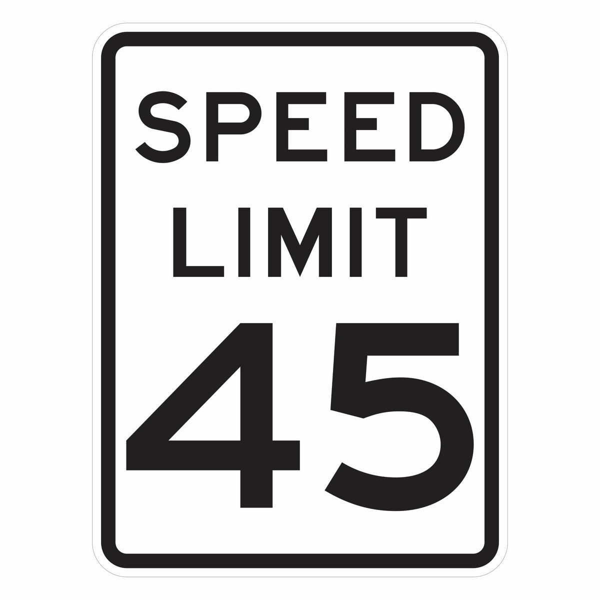 Speed Limit Sign — Vulcan, Inc.